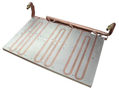 Aquasurf Embedded Tubed Cold Plates Cooling | Mersen