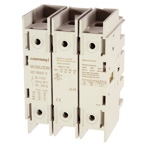 M100U3DM Low-Voltage Switches | Mersen