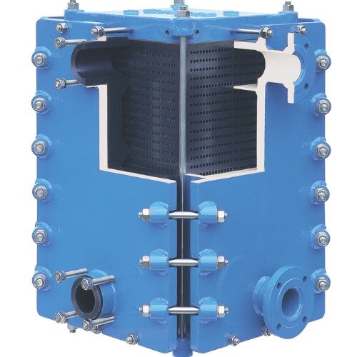 Graphite cubic block heat exchangers | Mersen